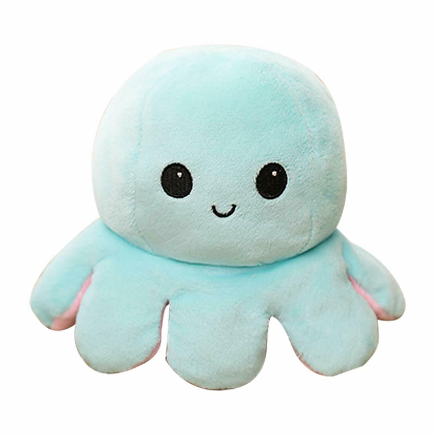 FLIPTOPUS Flip Octopus Doppelseitiger Oktopus Plüschtier Kuscheltier ...